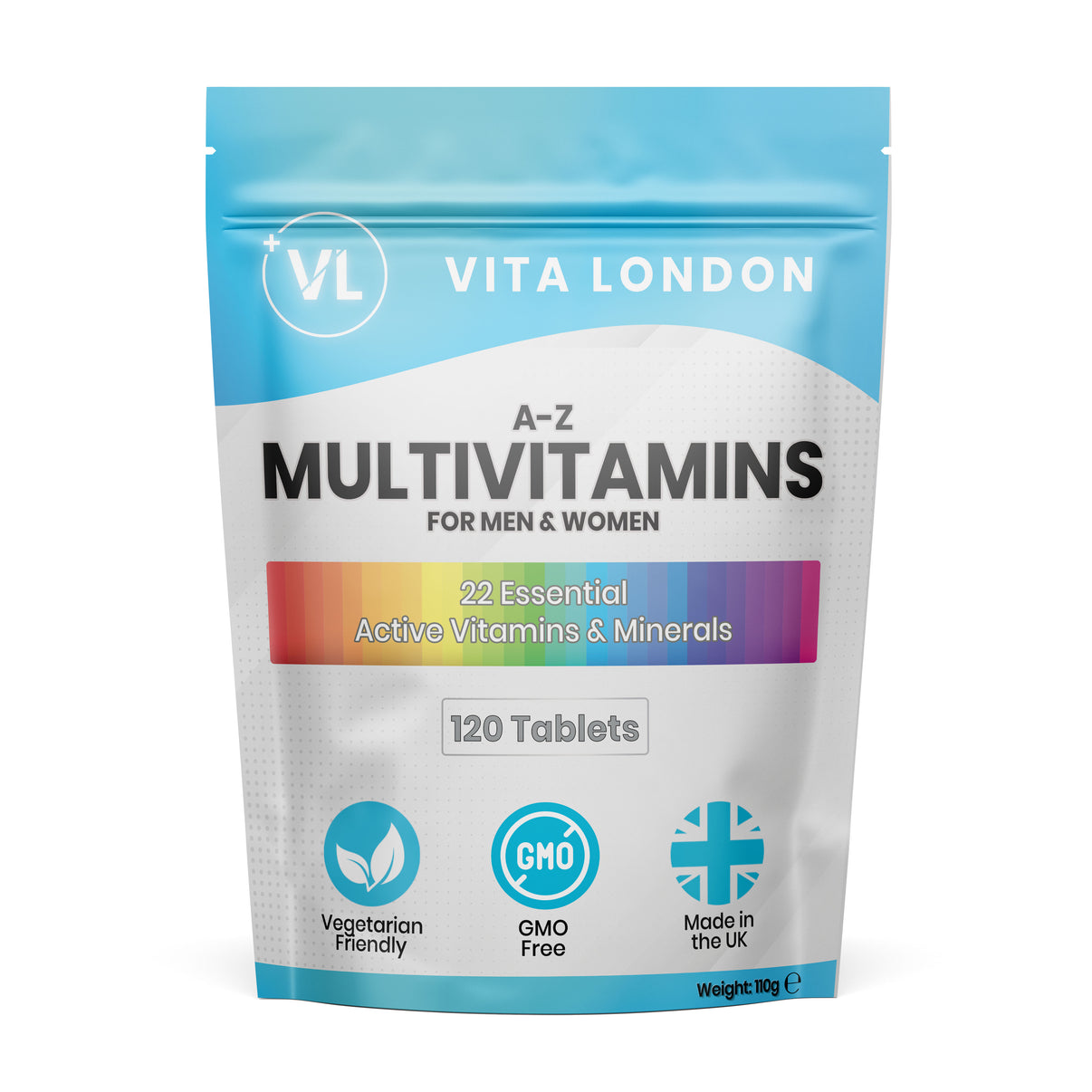 A-Z Multivitamins Tablets | 22 Essential Active Vitamins & Minerals ...